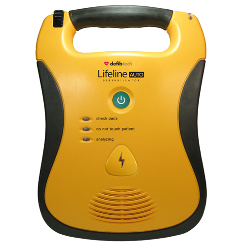 Lifeline Auto AED (Automatic External Defibrillator) and 7 Year Battery ...