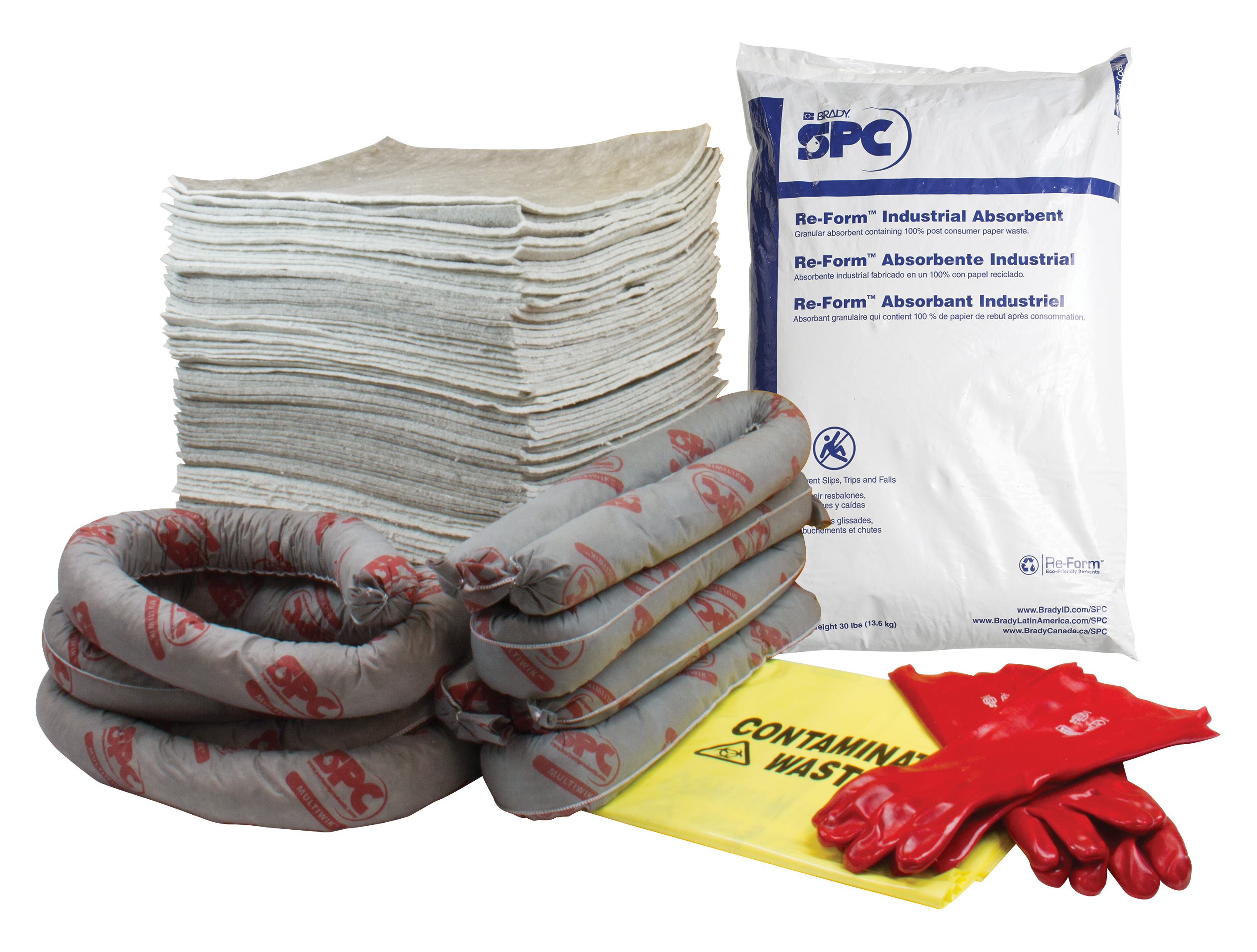 Accidental General Purpose REFILL Spill Kit 120 L Eco-Friendly