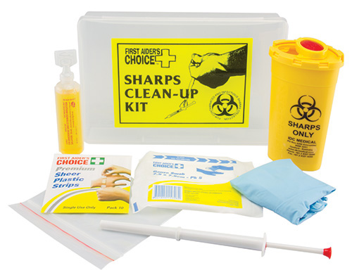 Sharps Clean-Up Kit