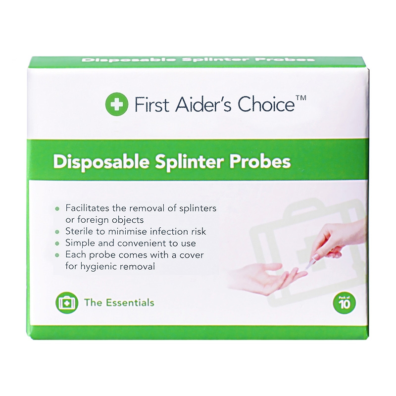First Aider's Choice Disposable Splinter Probes, Pack of 10