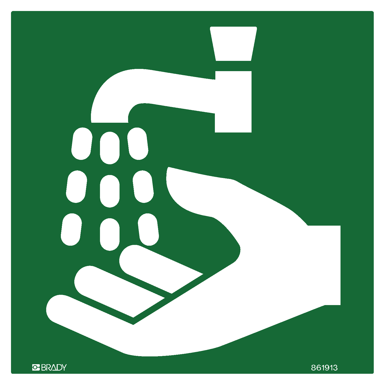 Hand Washing Safety Symbol