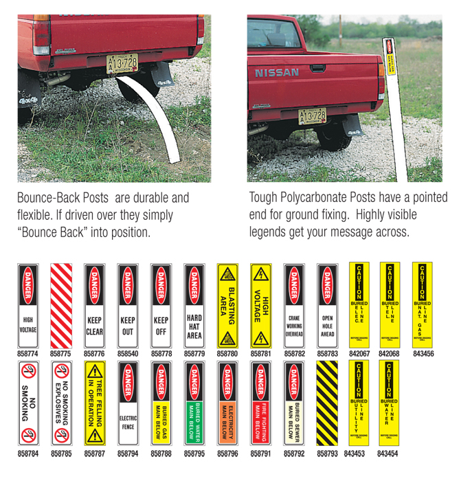 Bounce Back Warning Posts