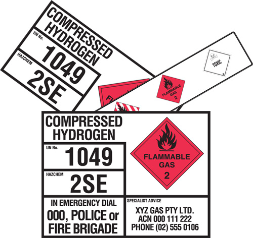 Design your own Custom Hazchem Signs