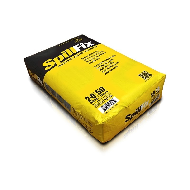 Spillfix Organic Floor Sweep All Purpose Granular Absorbent 50L Bag