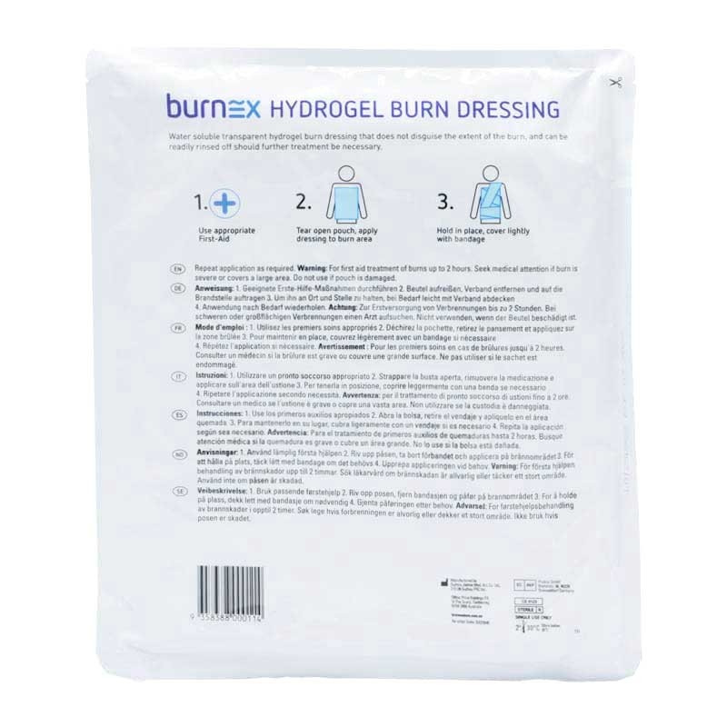 Burnex Burn Hydrogel Dressing 55cm x 40cm