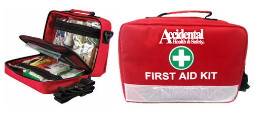 Code of Practice First Aid Kit Soft Red Case Portable