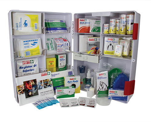 Food Preparation ABS Wall Mountable First Aid Kit