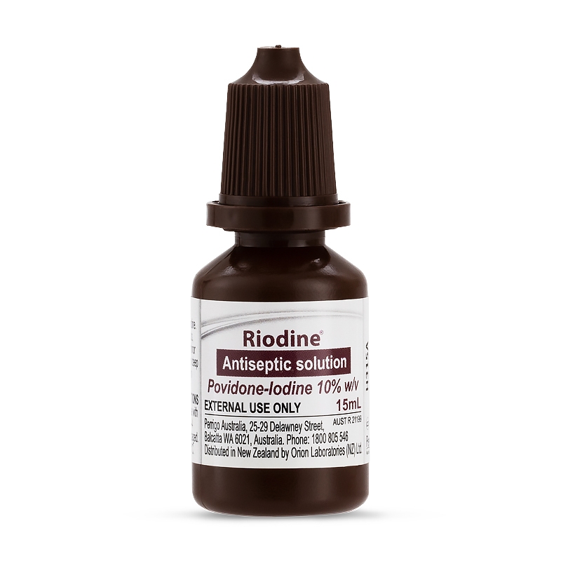 RIODINE Povidone-Iodine 15ml dropper