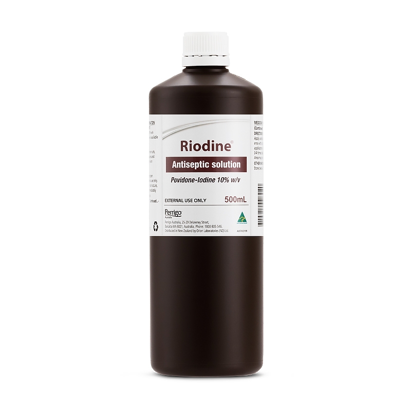 RIODINE Povidone-Iodine 10% 500ml
